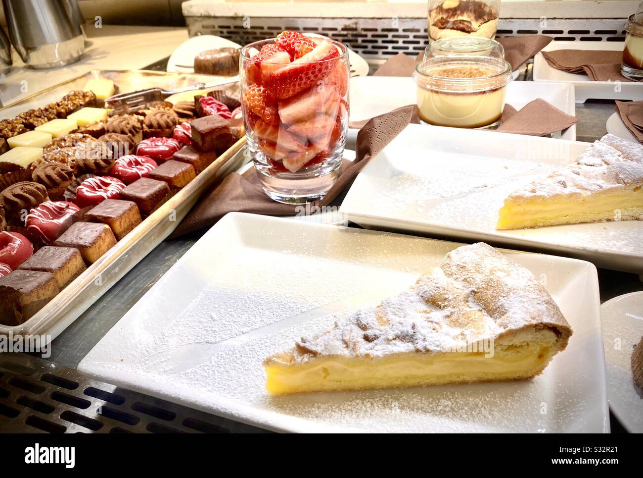 Mix sweets close up Stock Photo - Alamy