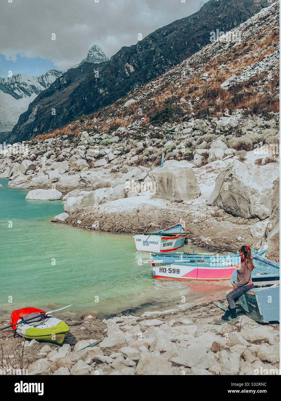 Peru paron lake hi-res stock photography and images - Alamy