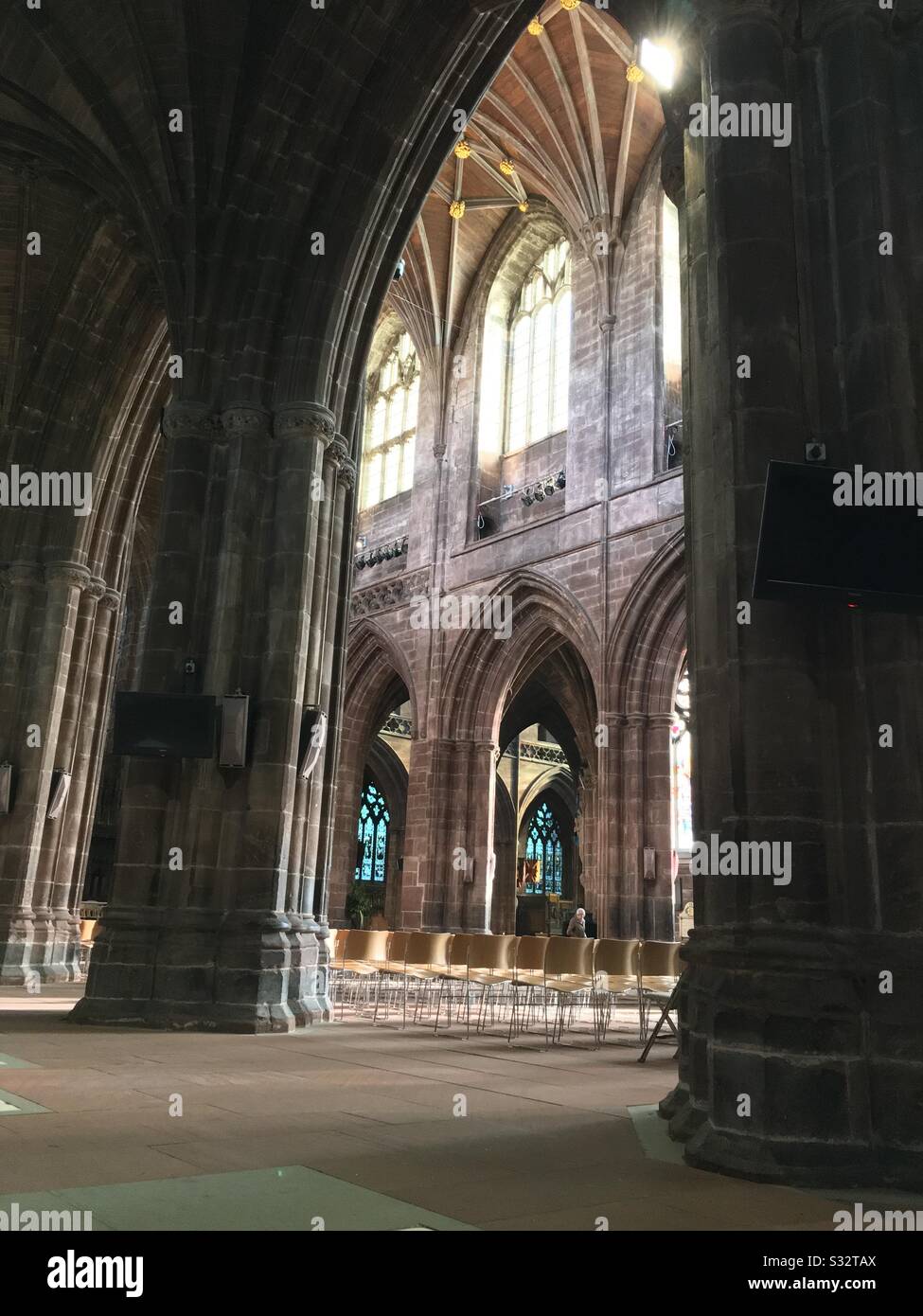 Inside chester cathedral hi-res stock photography and images - Alamy