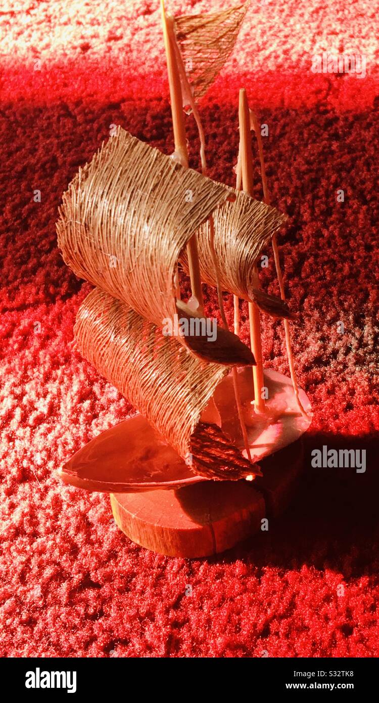 Handmade boat hi-res stock photography and images - Alamy