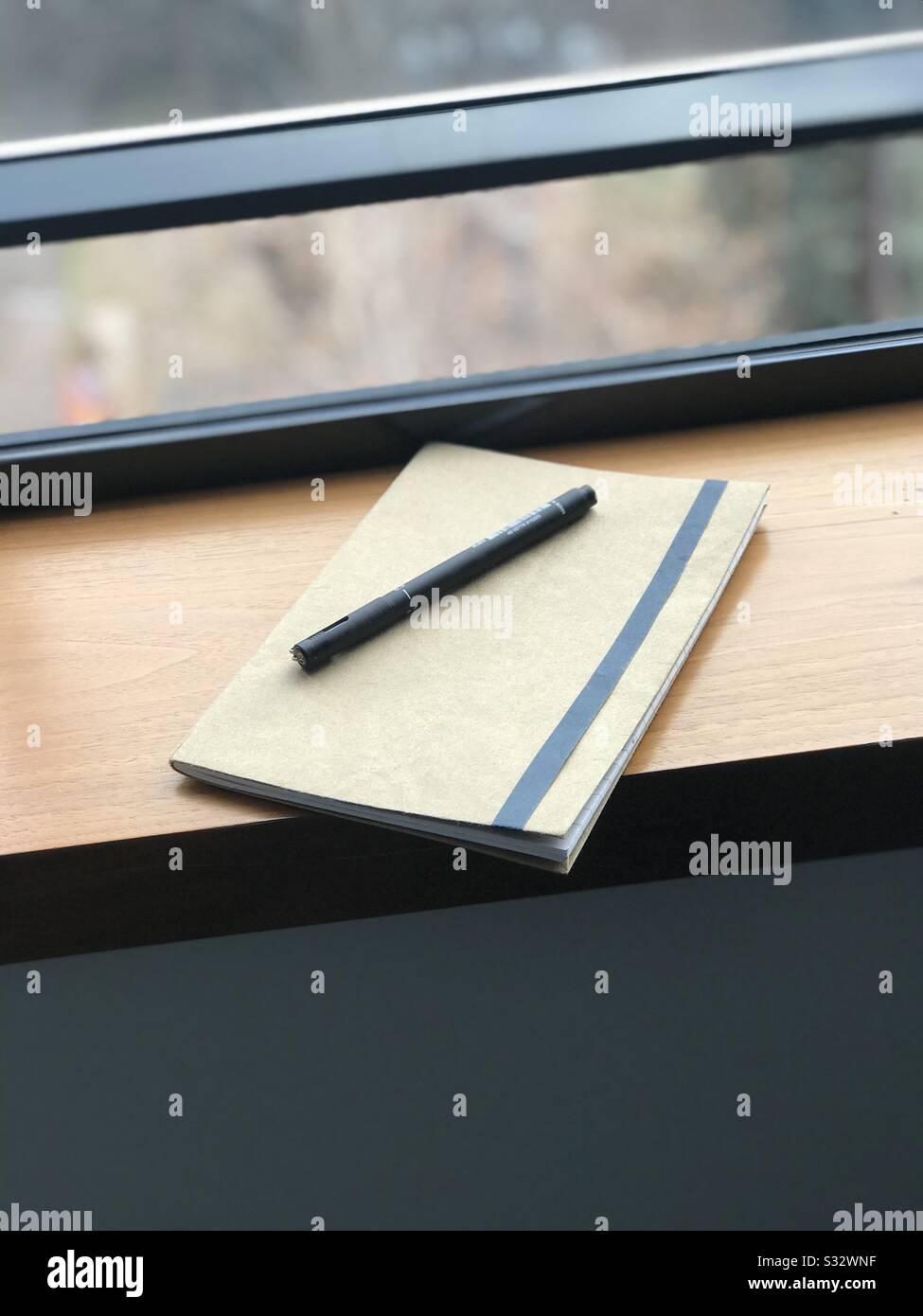 Brown notepad hi-res stock photography and images - Alamy