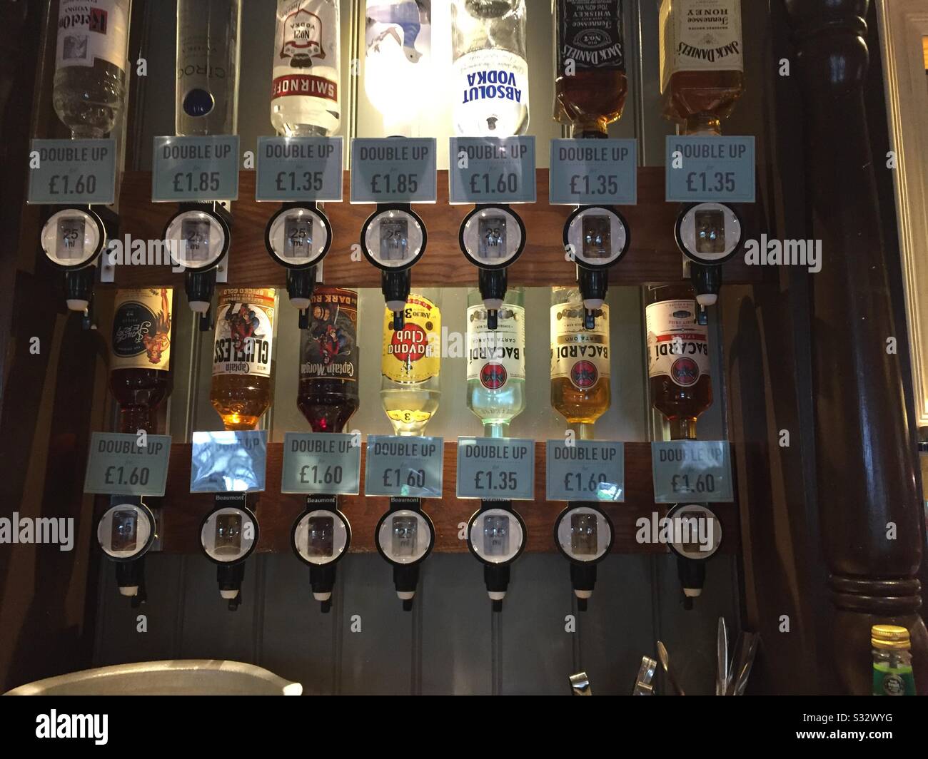 Double bar hi-res stock photography and images - Alamy