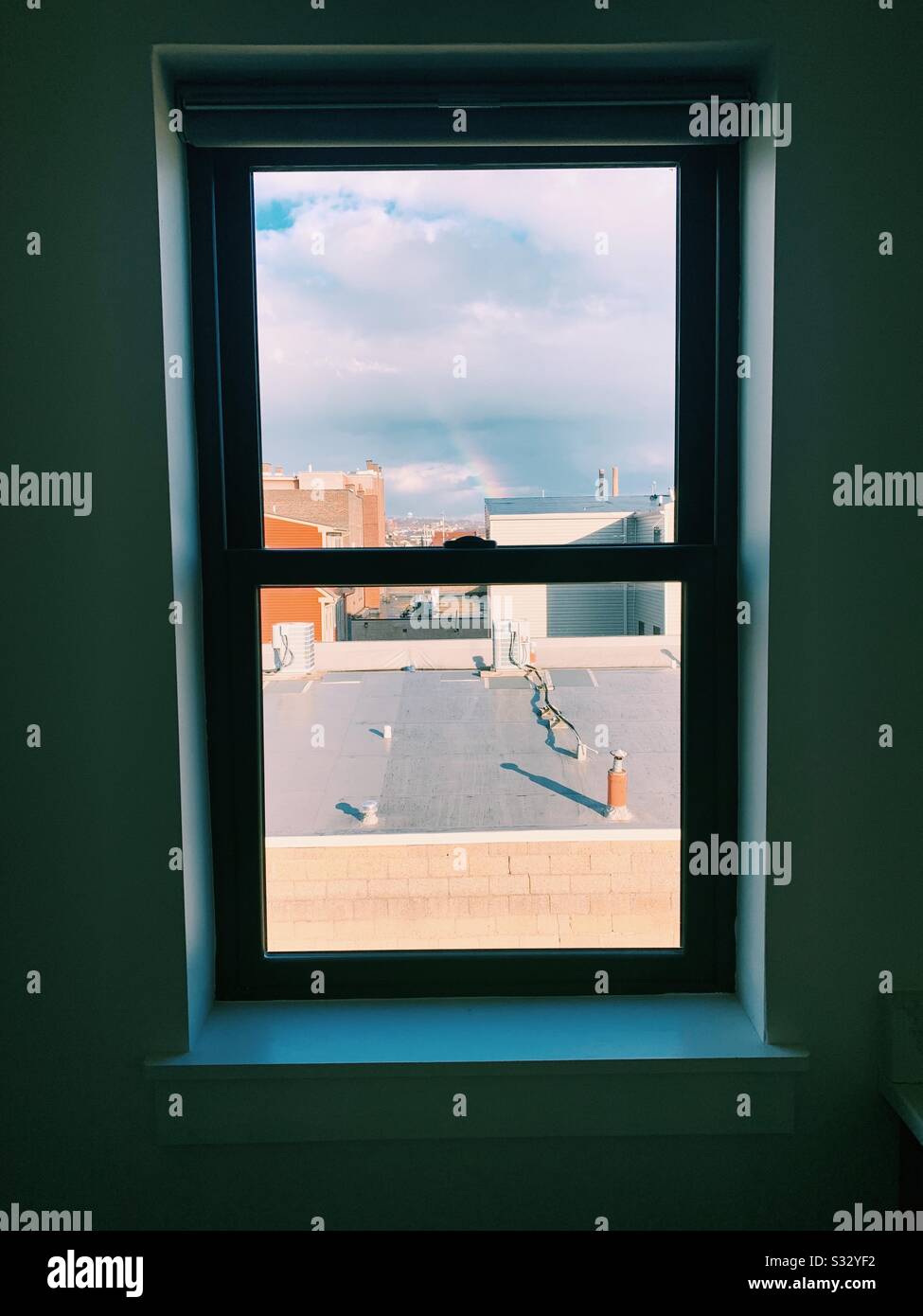 Rainbow window hi-res stock photography and images - Alamy