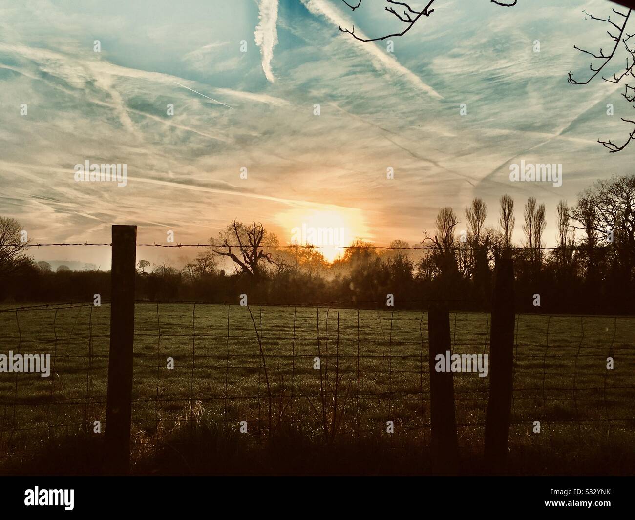 Cheshire Sunrise High Resolution Stock Photography and Images - Alamy