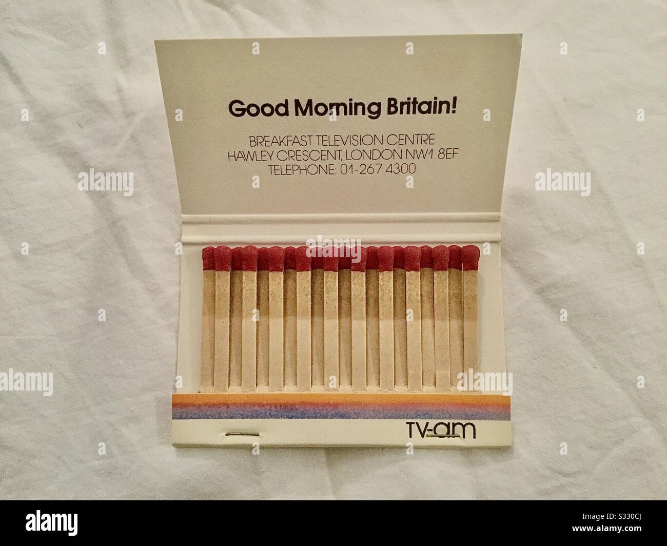 80s tv breakfast tv hi-res stock photography and images - Alamy