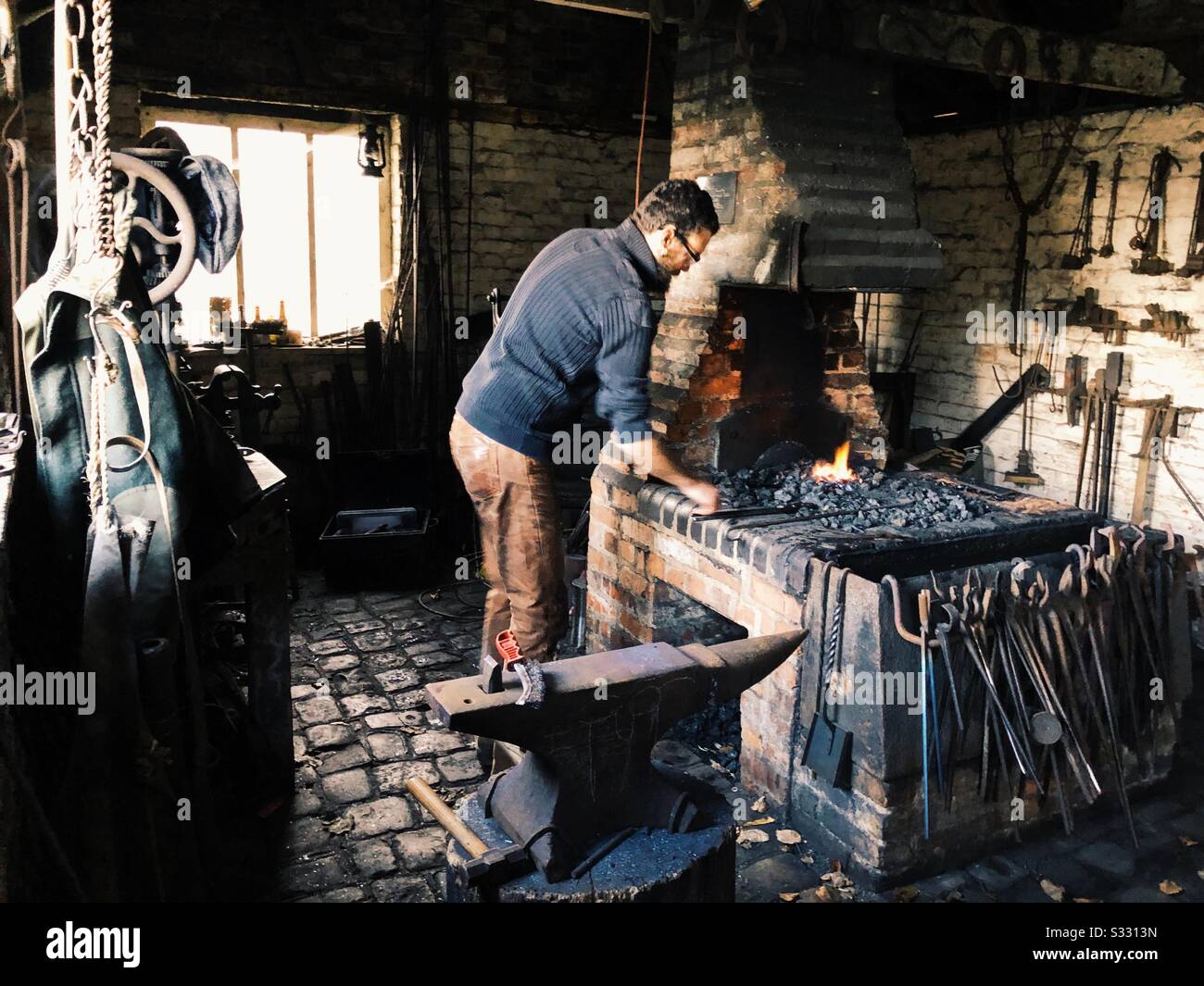 Blacksmiths At Work