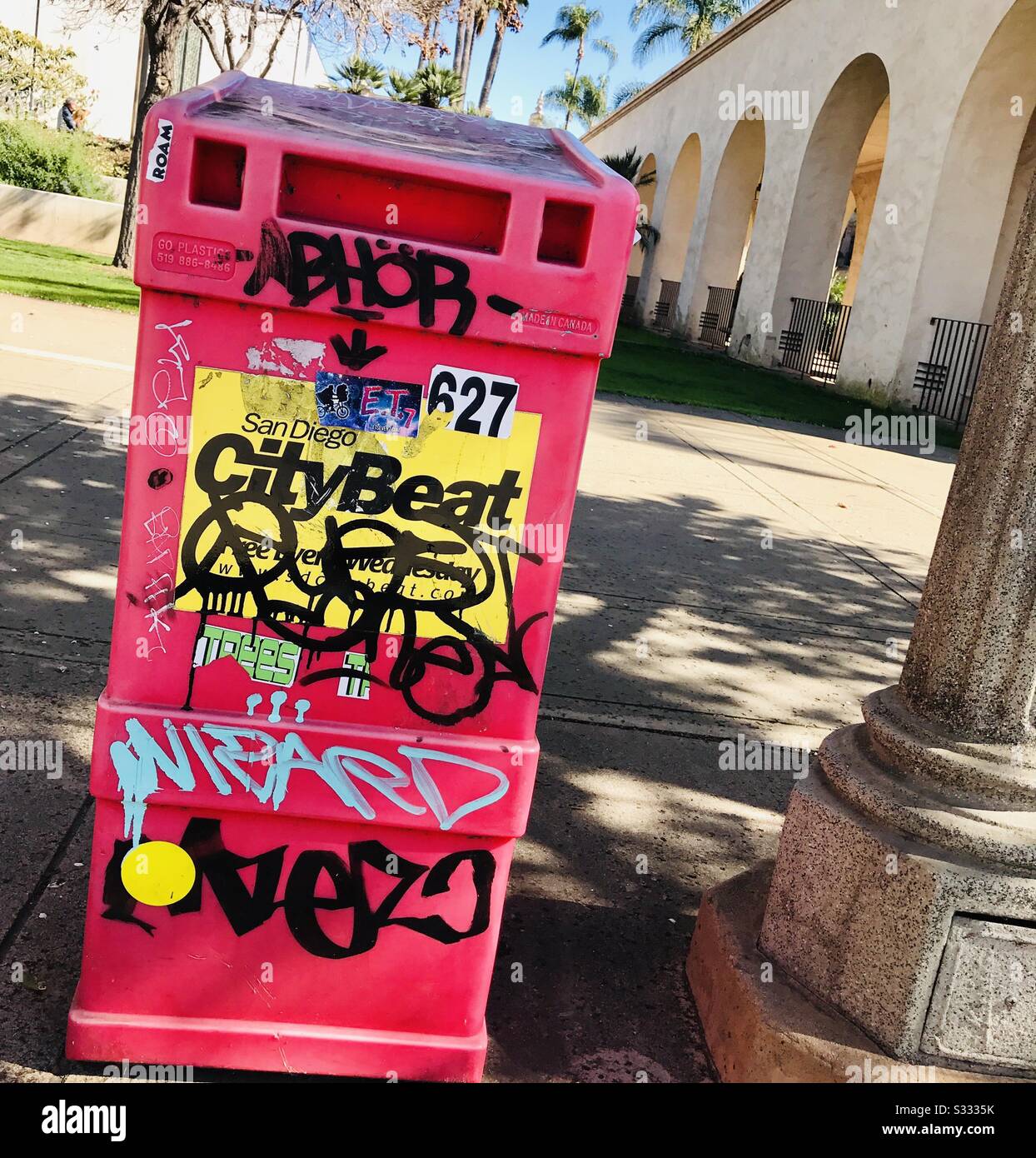 Graffiti can hi-res stock photography and images - Alamy