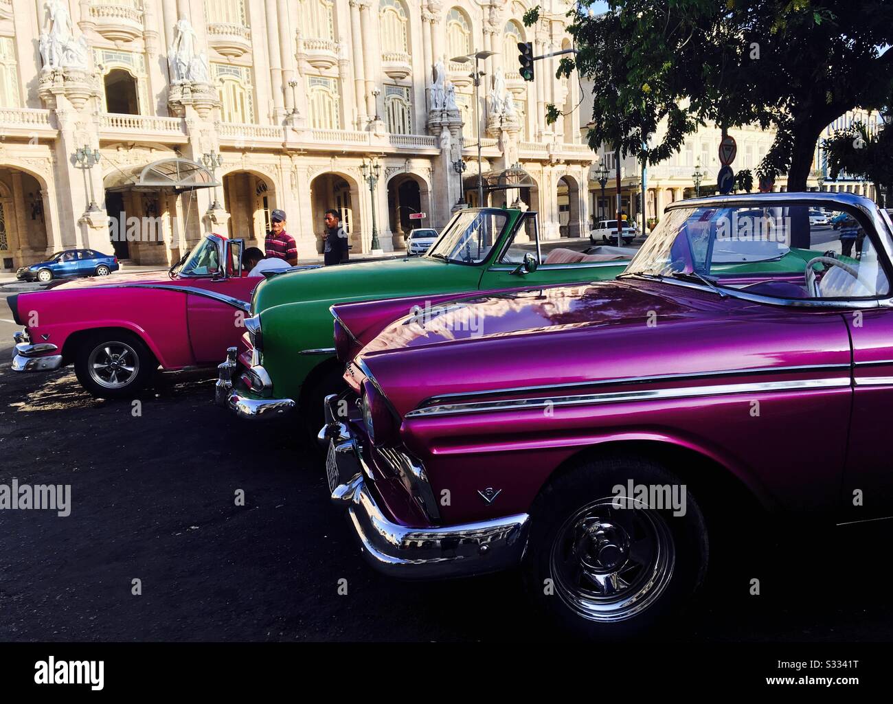 Classic 1950’s American cars in Havana, Cuba Stock Photo - Alamy