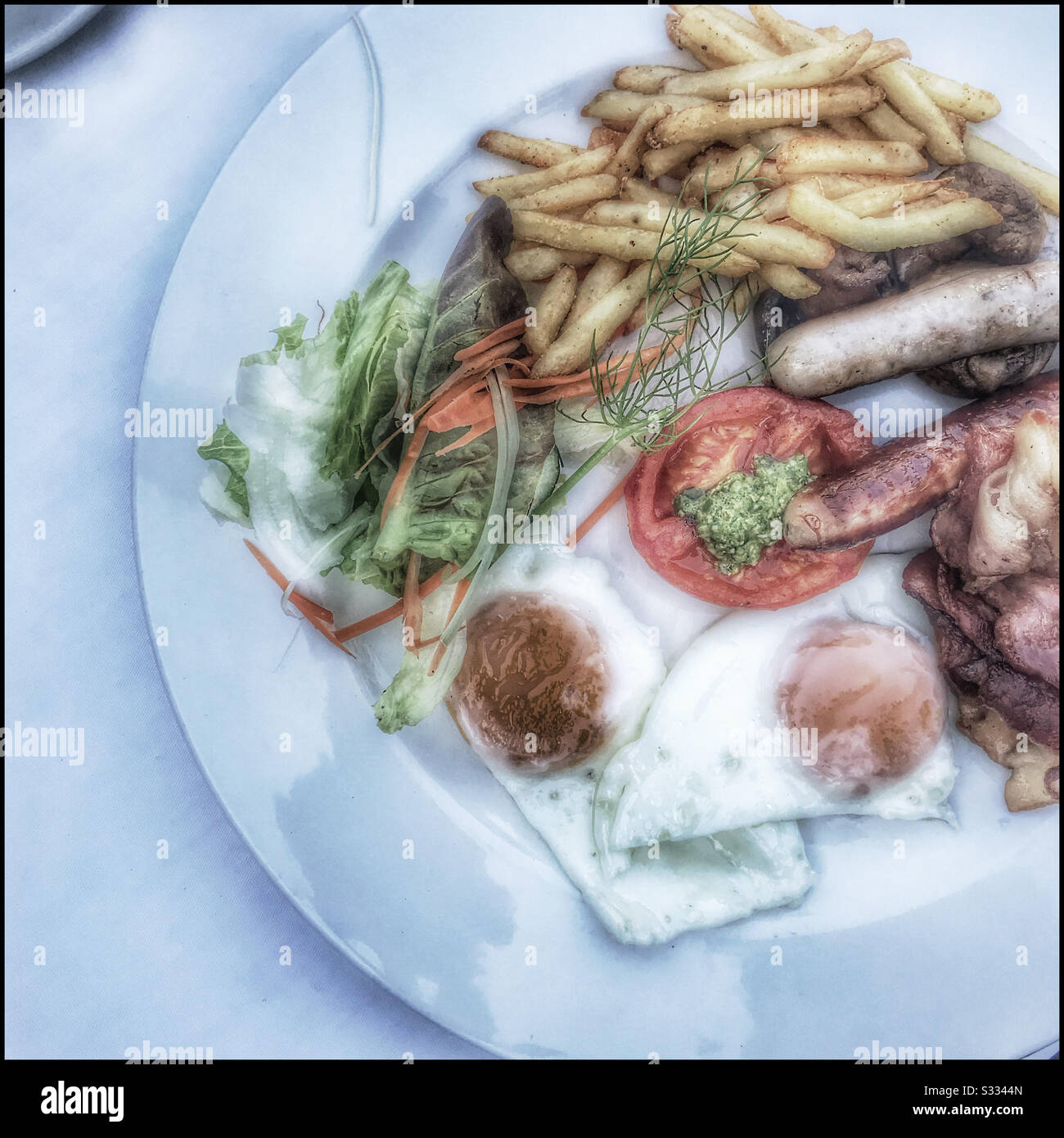 Breakfast , Avontuur Estate, Stellenbosch,South Africa Stock Photo - Alamy