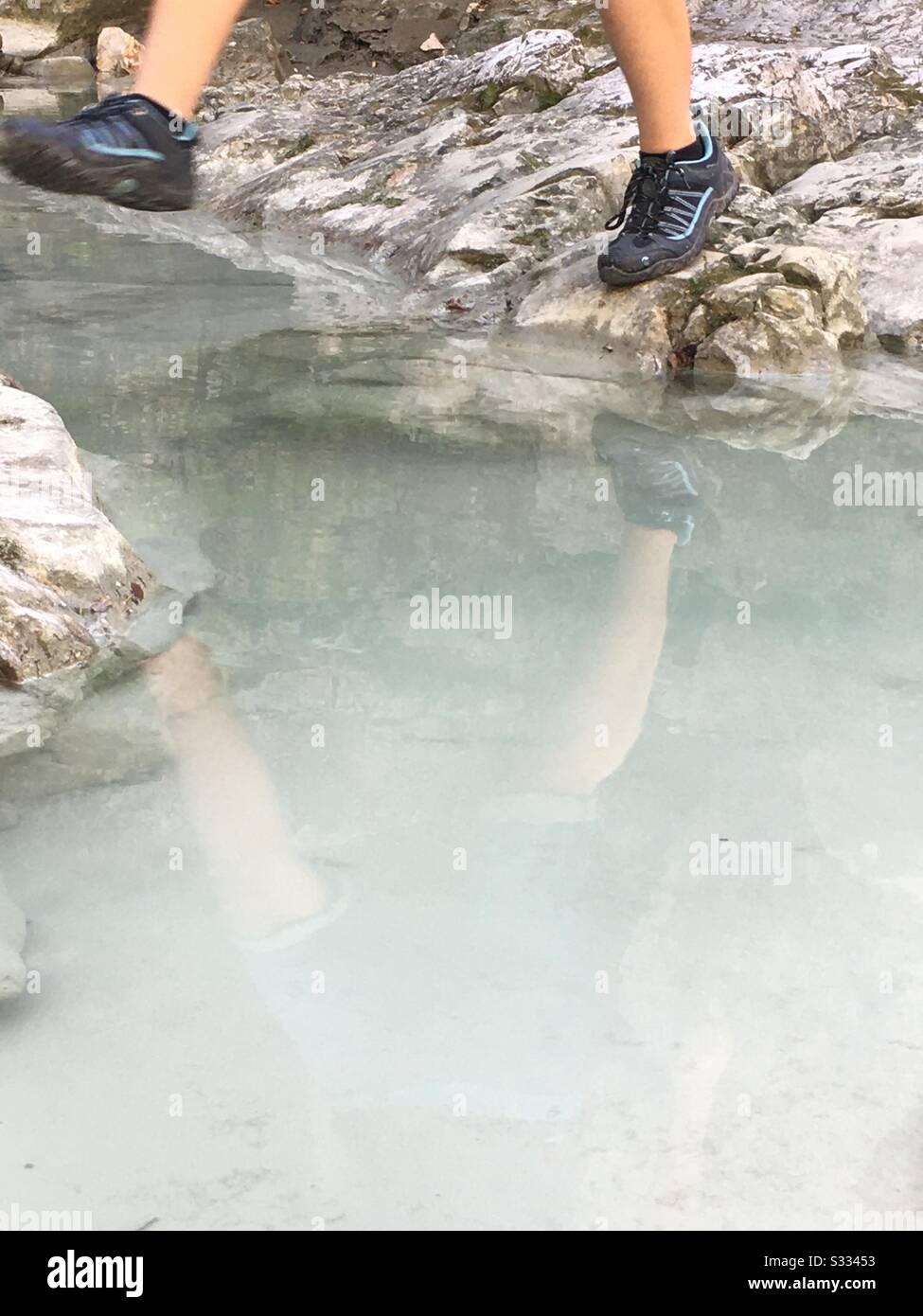 Stepping into the shoes hi-res stock photography and images - Alamy