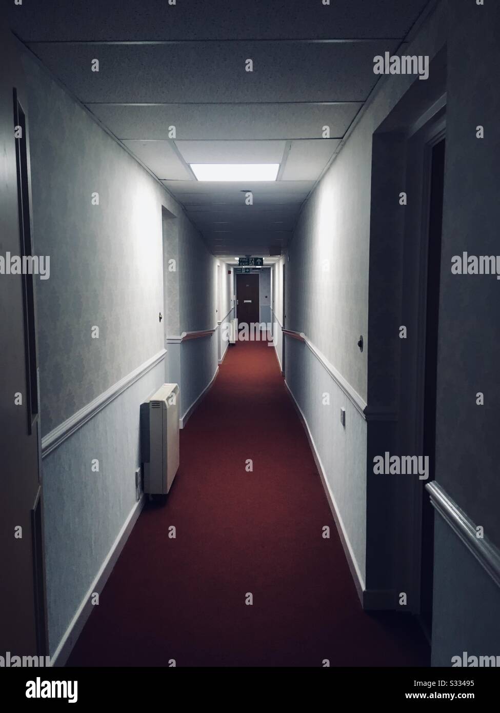 Creepy corridor hi-res stock photography and images - Alamy