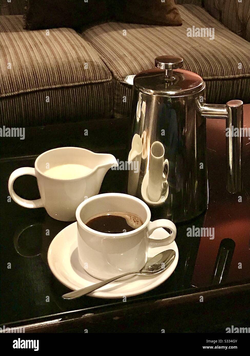 Coffee dinner hi-res stock photography and images - Alamy