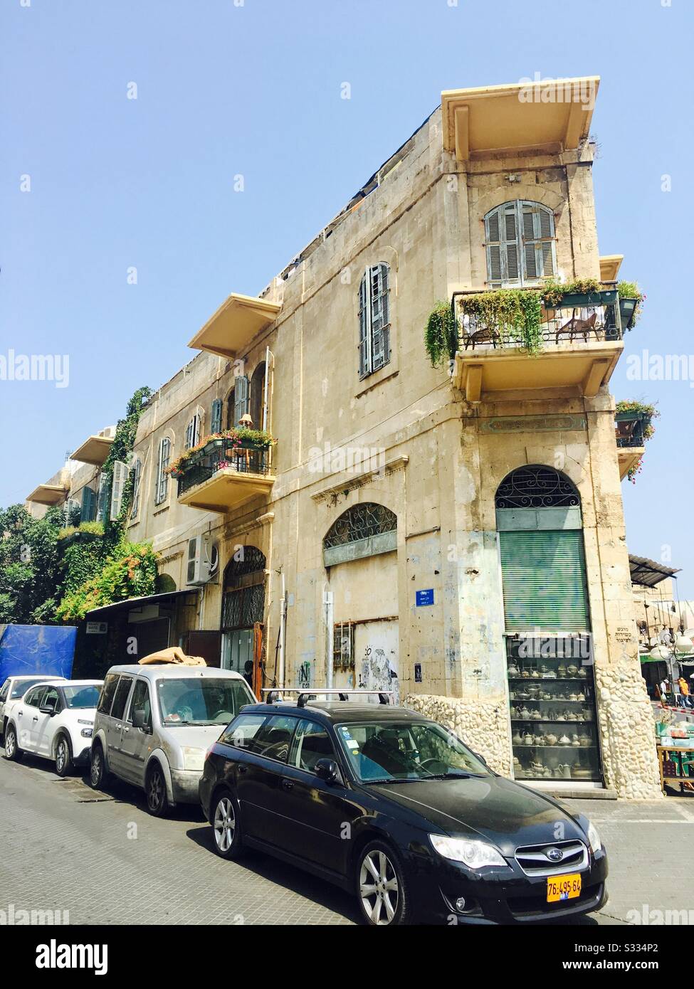 Beautiful old buildings in Jaffa,Israel Stock Photo - Alamy