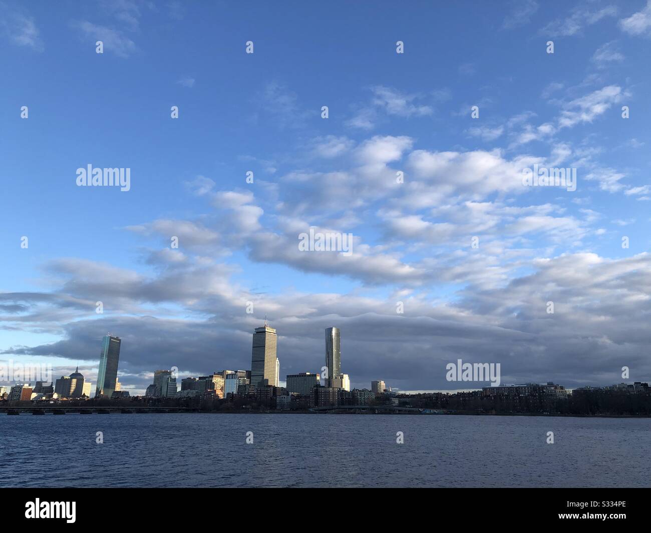 Boston sunset hi-res stock photography and images - Alamy