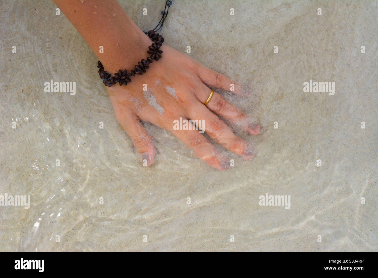 Sand fingers hand hi-res stock photography and images - Alamy
