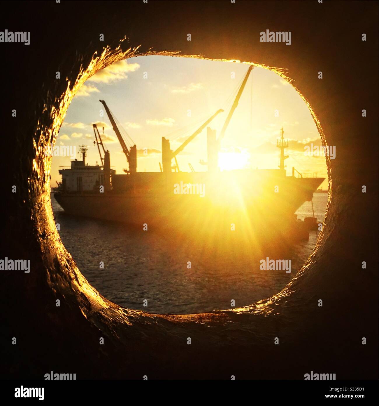 Ship vessel cargo hi-res stock photography and images - Alamy