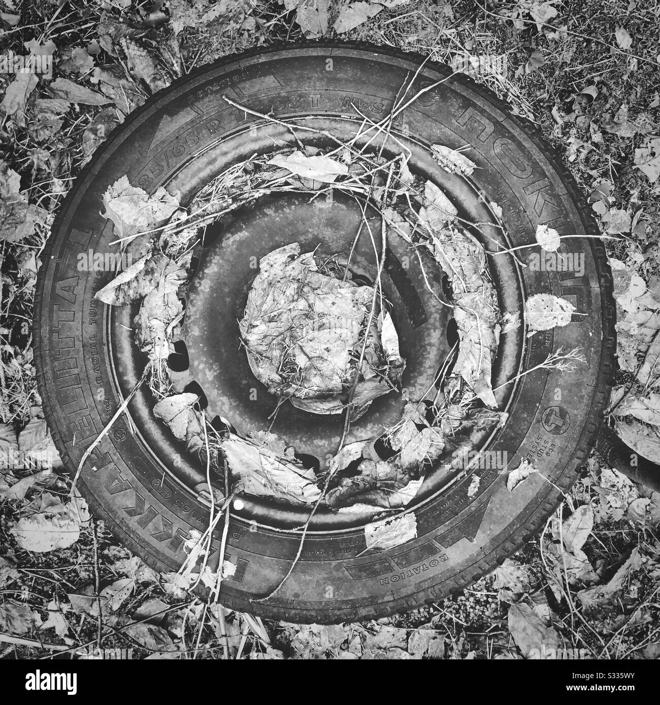 Tyre circle hi-res stock photography and images - Alamy