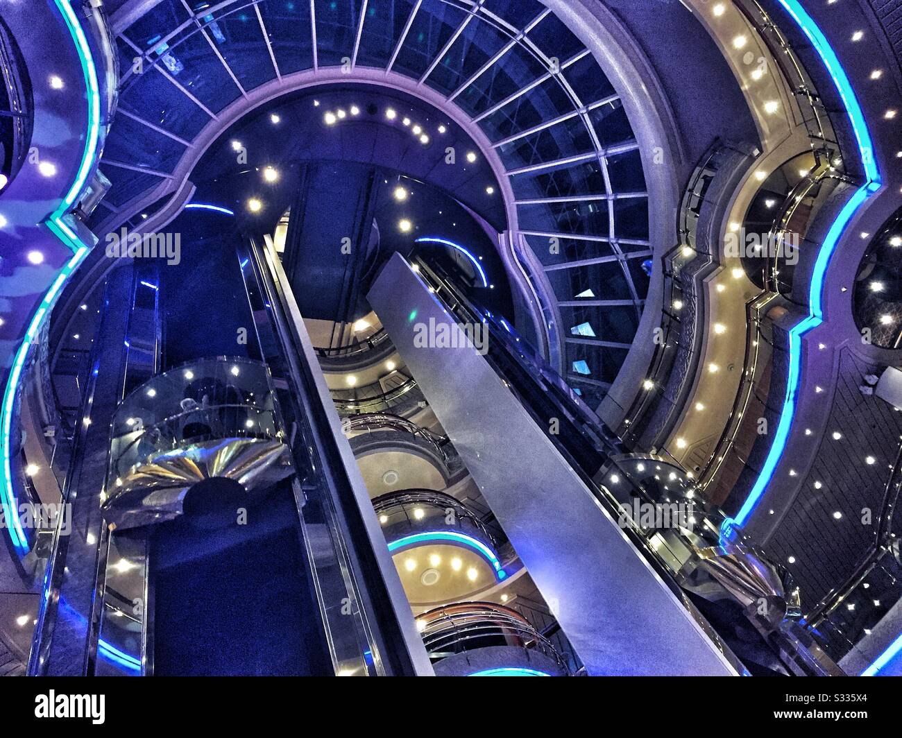 Cruise Ship Atrium High Resolution Stock Photography and Images - Alamy