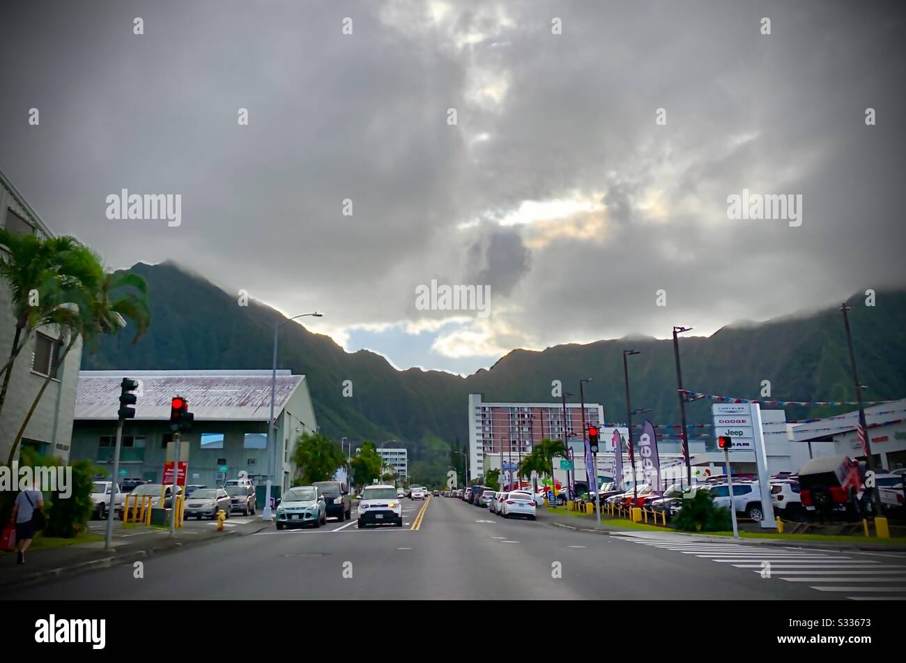 Hawaii street hi-res stock photography and images - Alamy