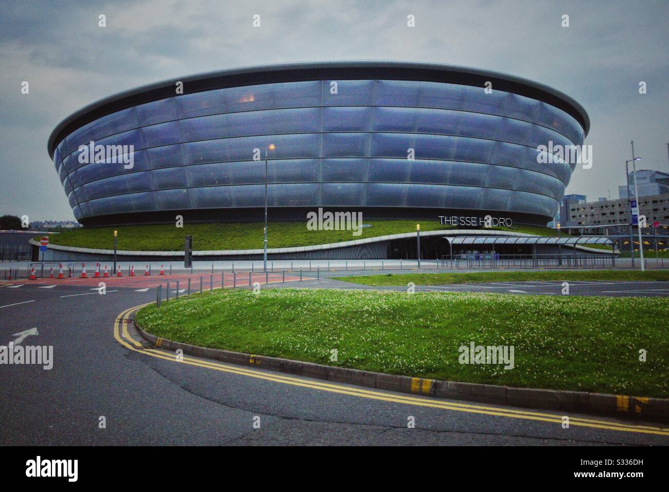 SSE Hydro part of the Scottish Event Campus on the River Clyde in ...