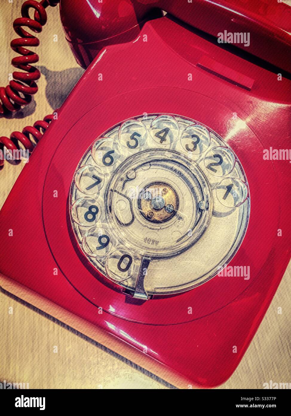 Old telephone 1960s smartphone stock photos and images - Alamy
