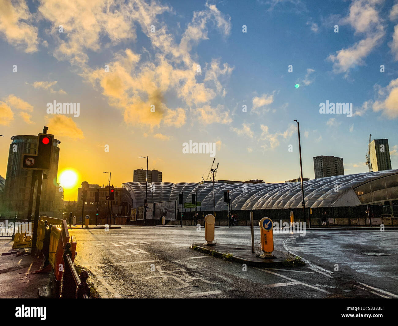 Manchester Victoria Train Station Stock Photo - Alamy