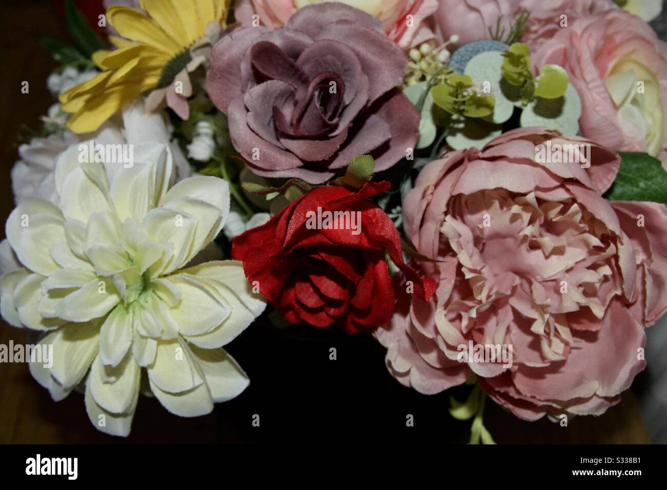 Flower display colourful picture Stock Photo - Alamy