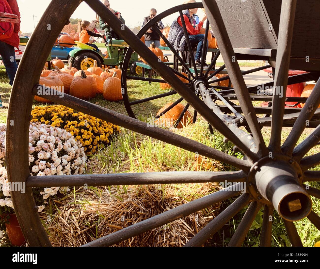 Wagon Mums High Resolution Stock Photography and Images - Alamy