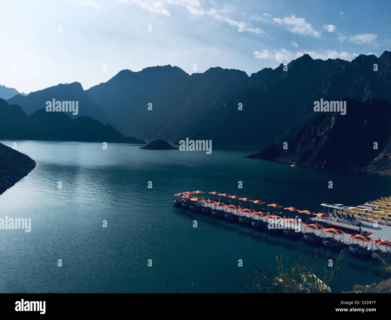 Hatta Dam, Dubai, UAE Stock Photo - Alamy