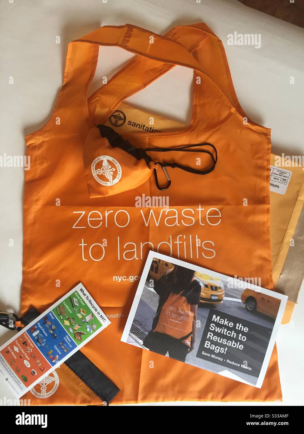 Free reusable bags are being offered to residents of New York State ...