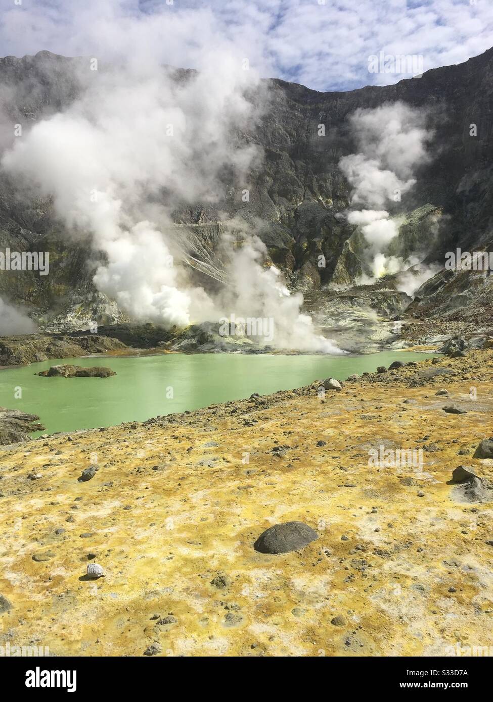 White island new zealand hi-res stock photography and images - Alamy