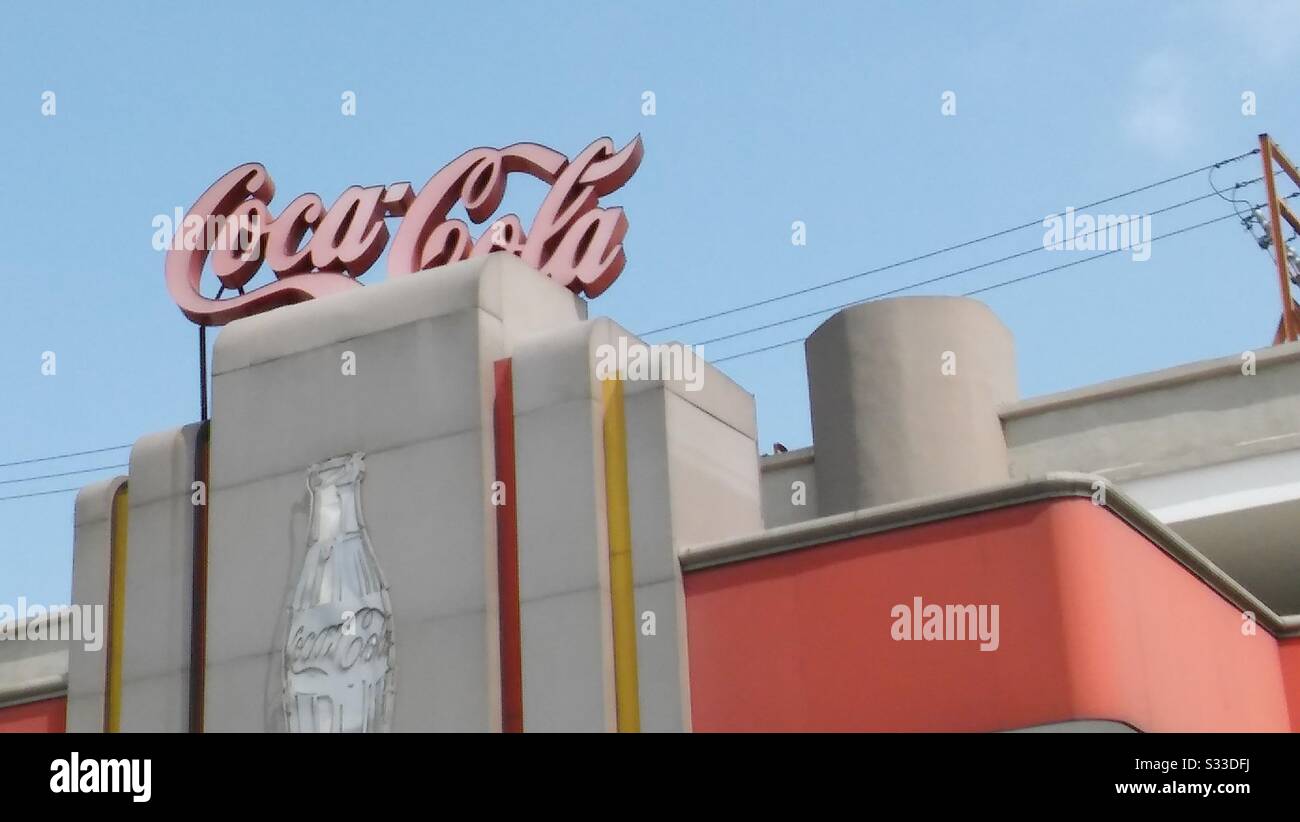 Coca cola factory Stock Photo - Alamy
