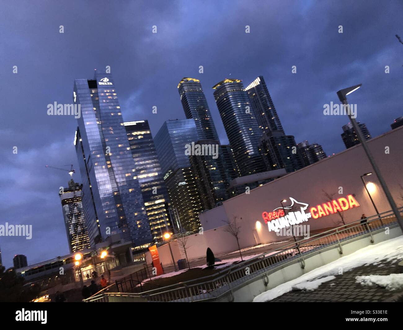 Canada at night hi-res stock photography and images - Alamy