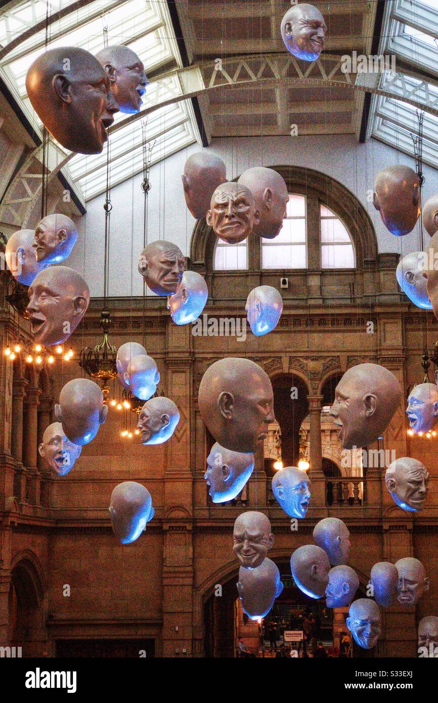 Kelvingrove museum glasgow heads hi-res stock photography and images ...