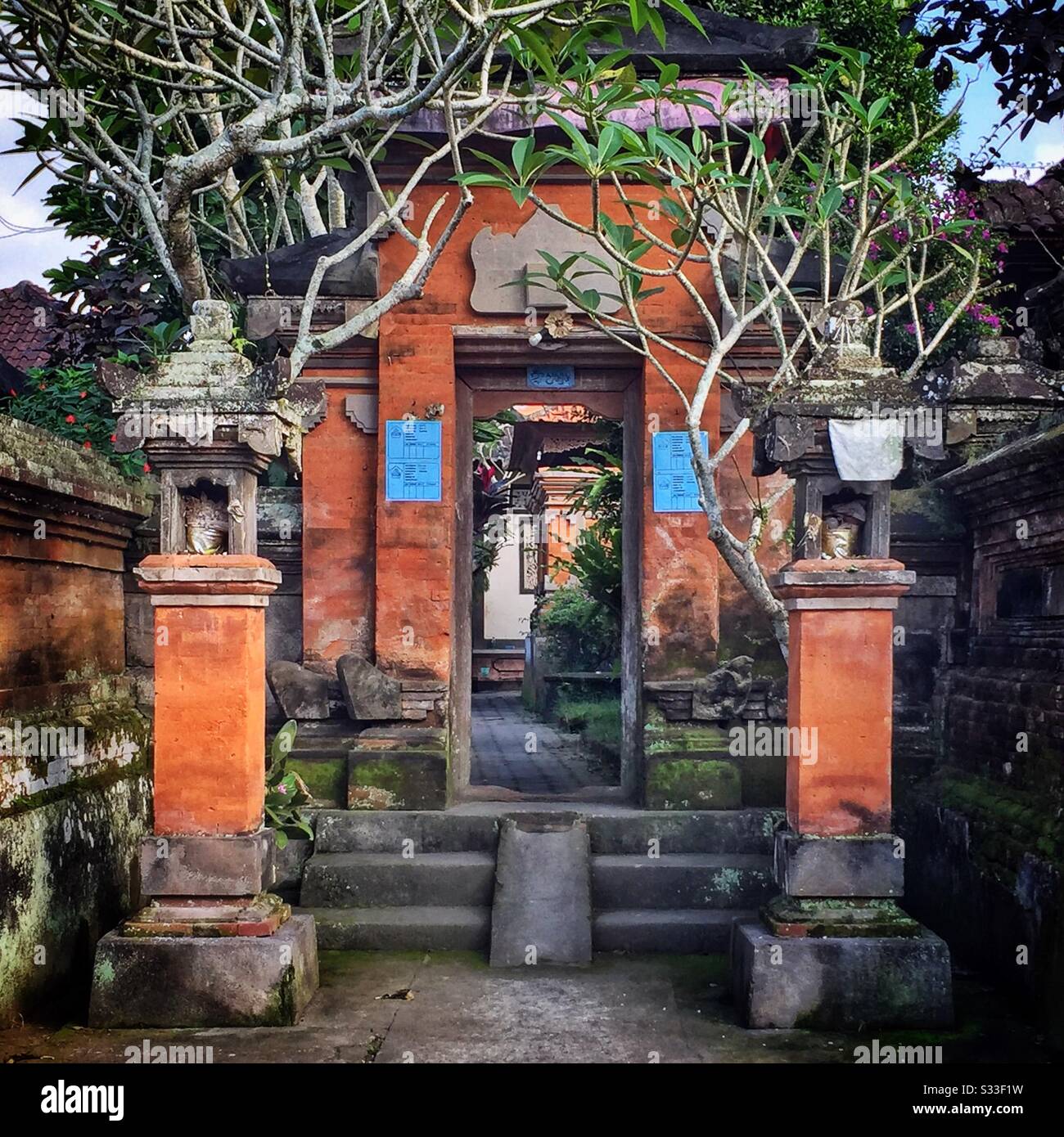 Gate to compound hi-res stock photography and images - Alamy