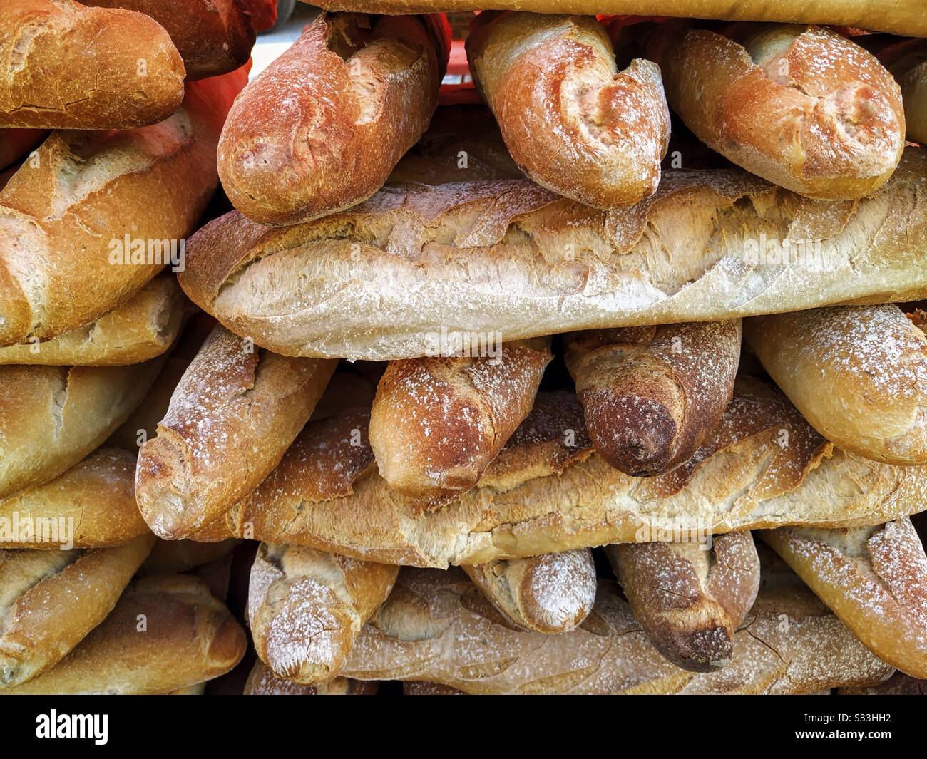 Shop bread selling buying hi-res stock photography and images - Alamy
