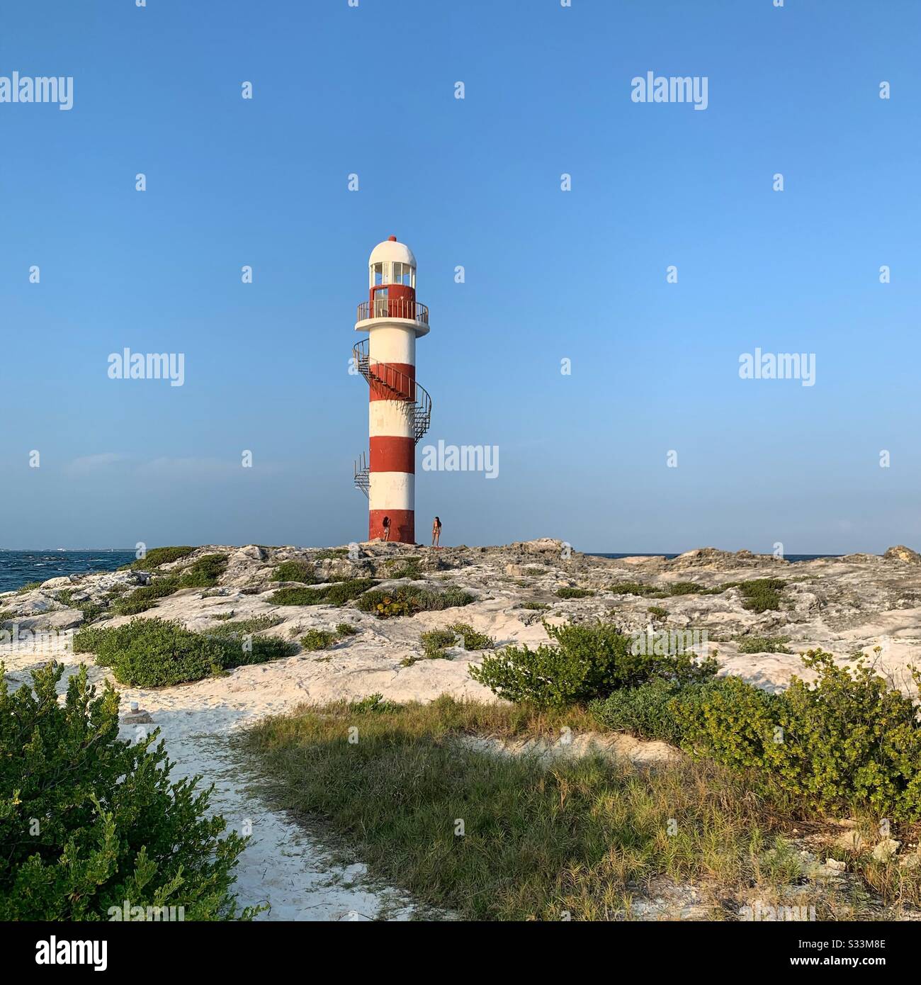 Punta Cancun Lighthouse, Cancun, Quintana Roo, Yucatan Peninsula ...