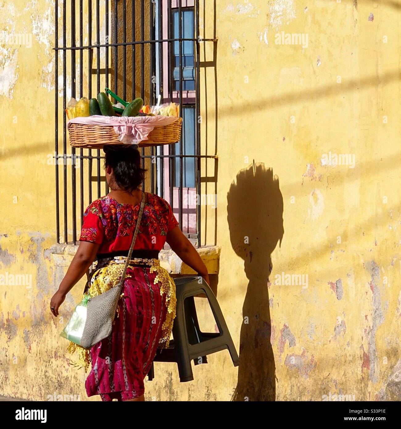 The Mayan Art of Balance in Antigua, Guatemala Stock Photo - Alamy