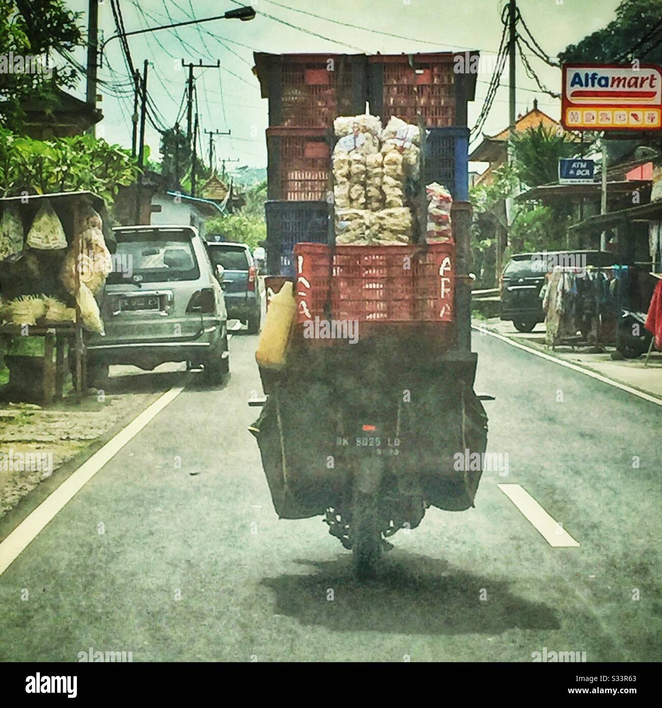 Overloaded cycle hi-res stock photography and images - Alamy