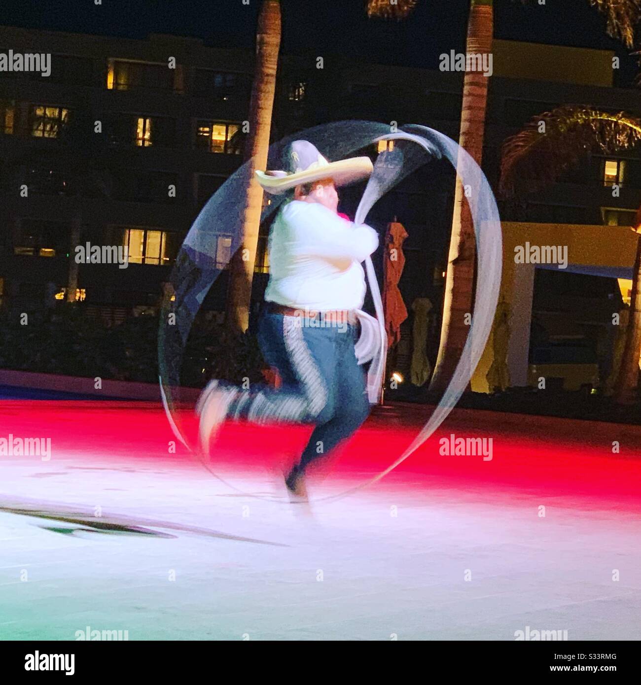 Mexican Night performer, Hyatt Ziva Resort, Cancun, Quintana Roo ...
