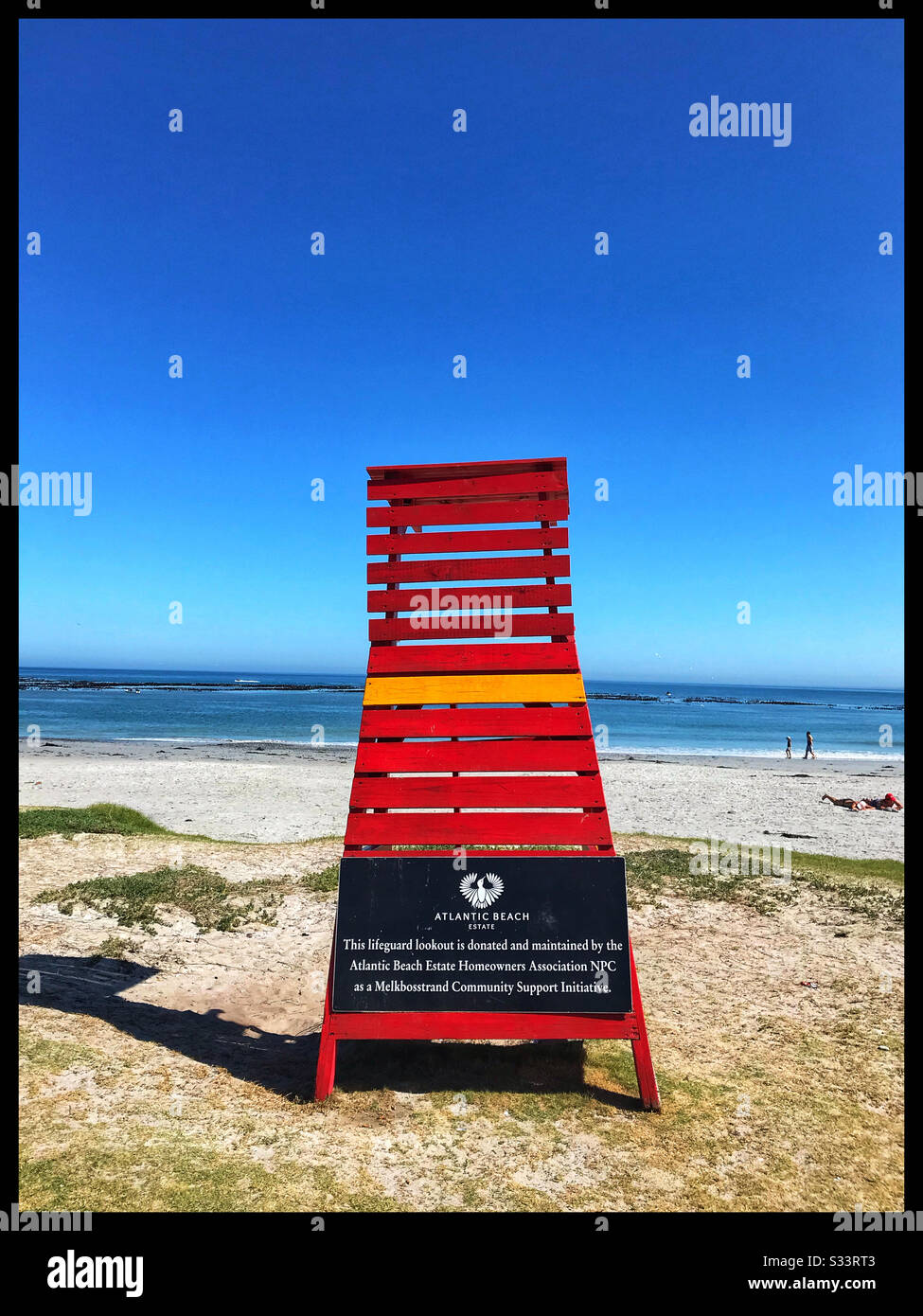 Melkbosstrand beach, Cape Town, South Africa Stock Photo - Alamy
