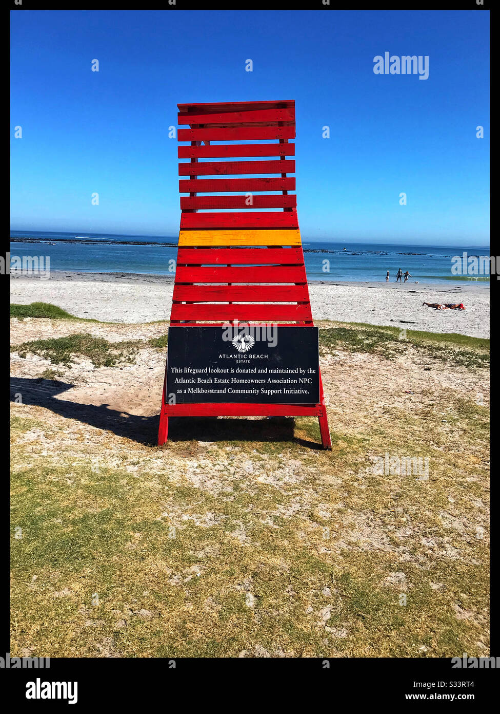 Melkbosstrand beach, Cape Town, South Africa Stock Photo - Alamy