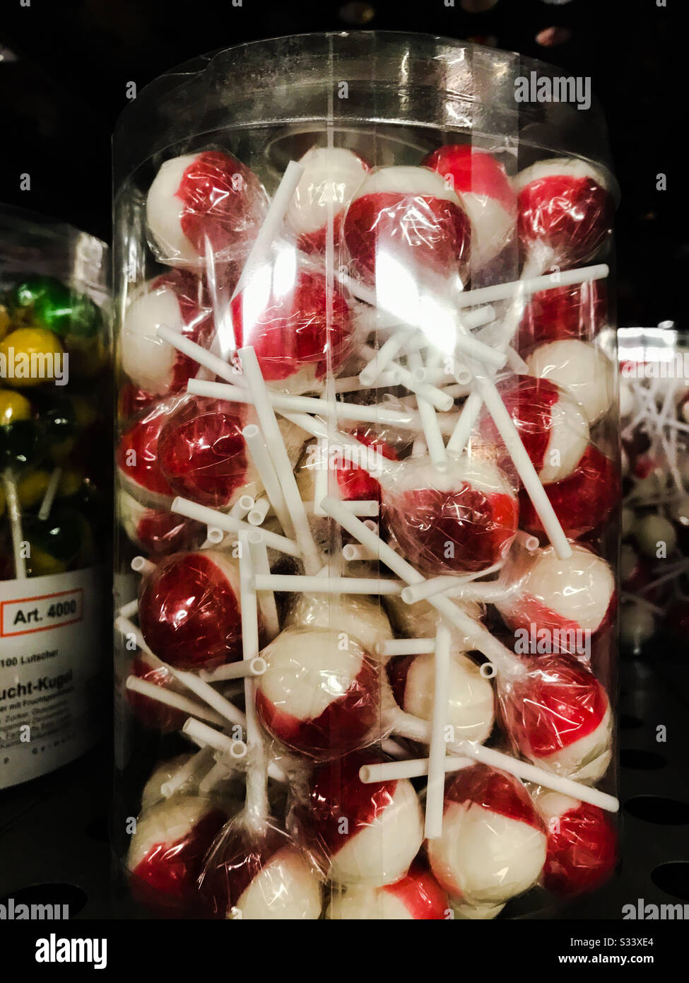 Round Lollipops High Resolution Stock Photography and Images - Alamy