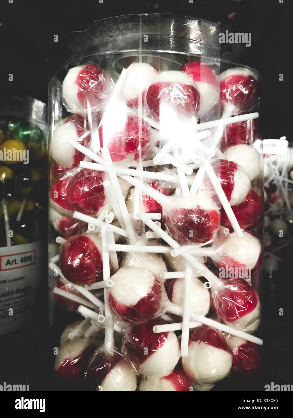 Round candy hi-res stock photography and images - Alamy