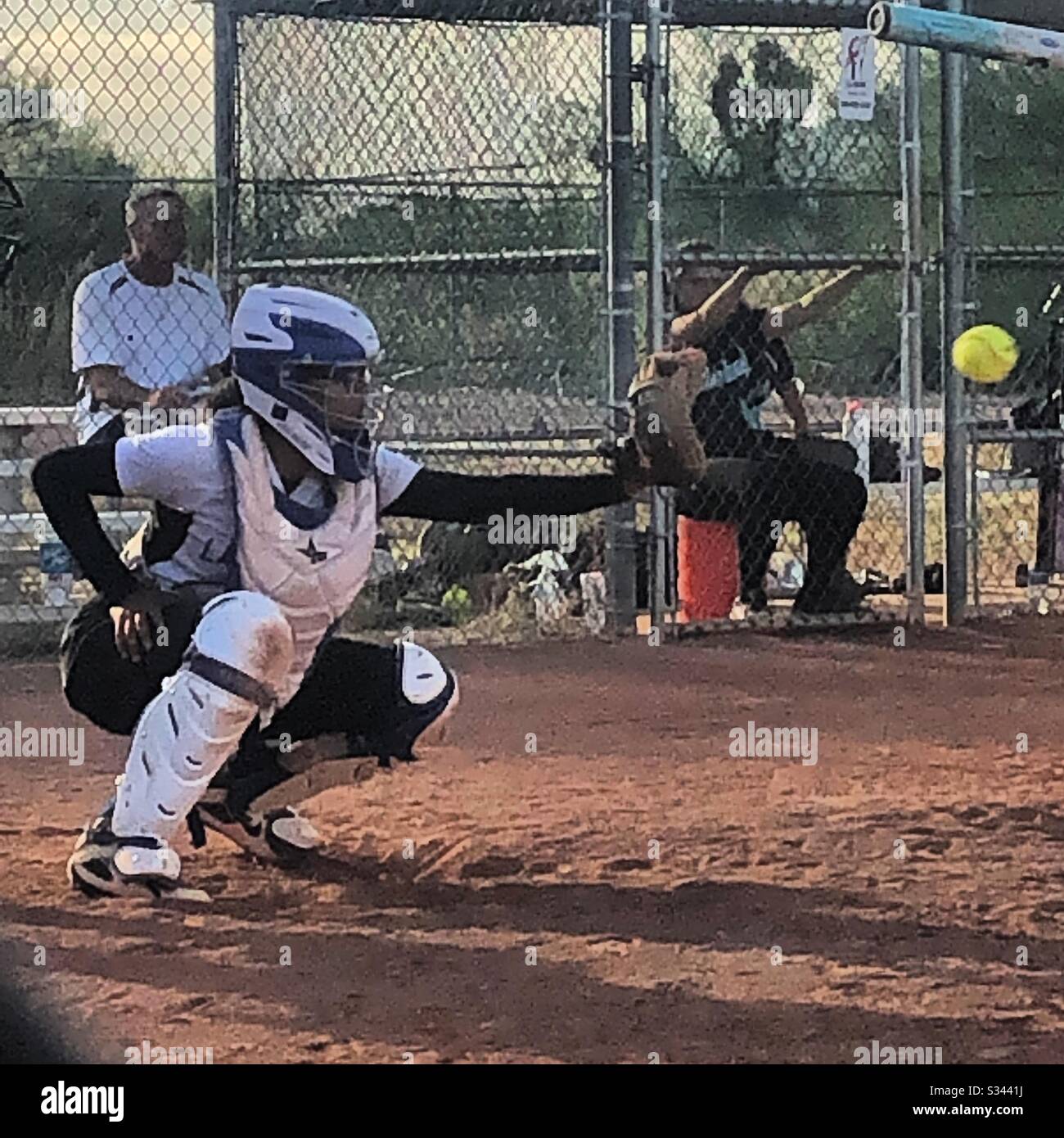 Softball Catcher Men