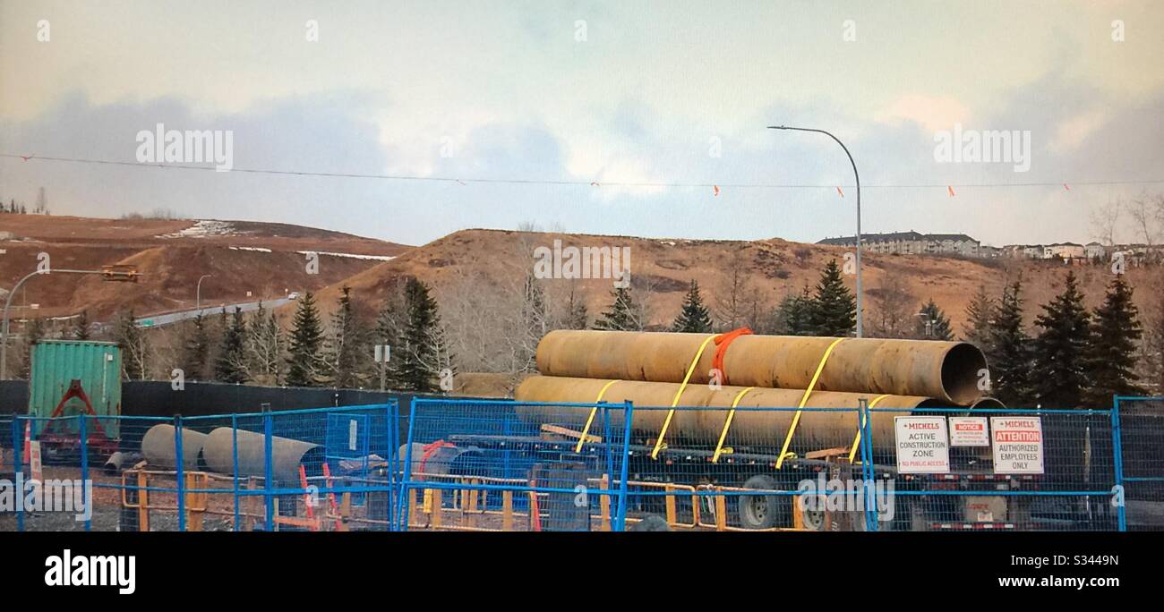 Pipeline construction hi-res stock photography and images - Alamy