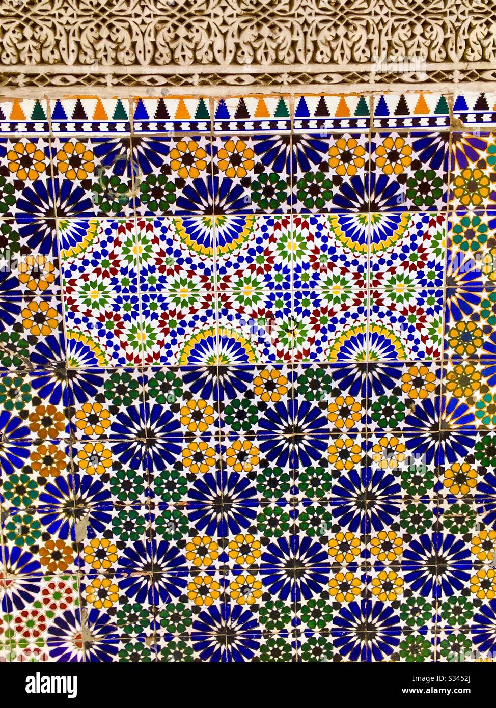 Tiles marrakech hi-res stock photography and images - Alamy