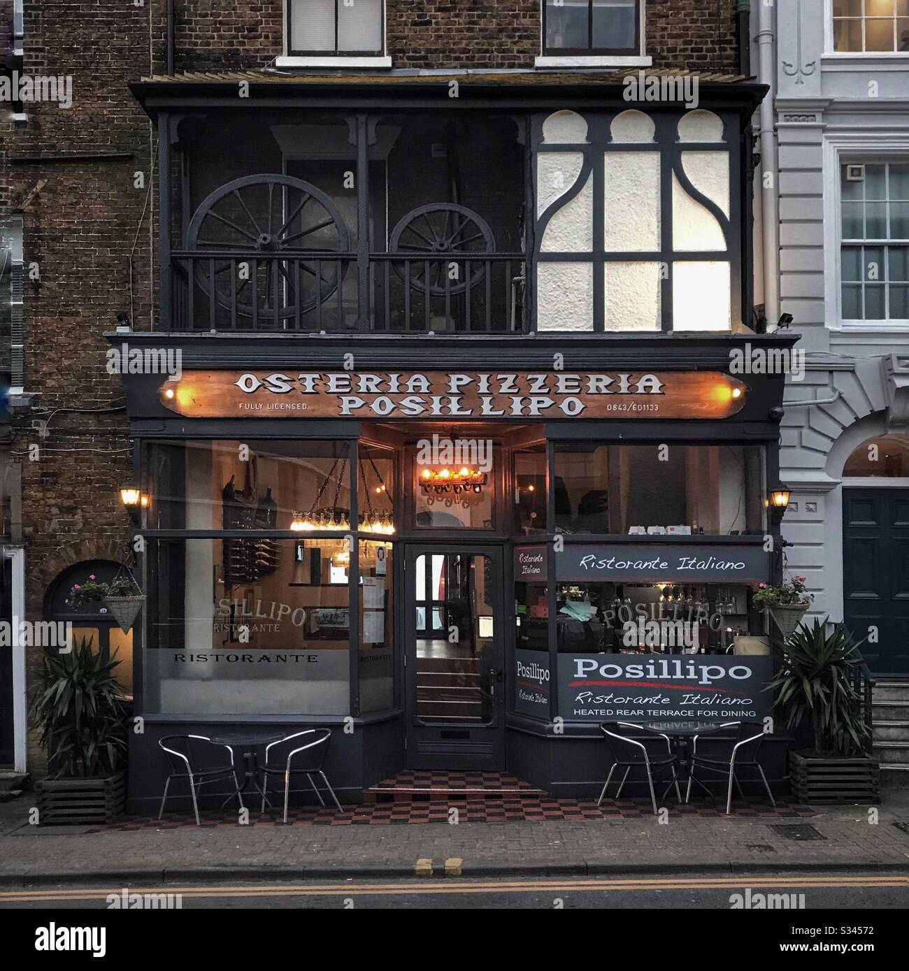 Posillipo restaurant hi-res stock photography and images - Alamy