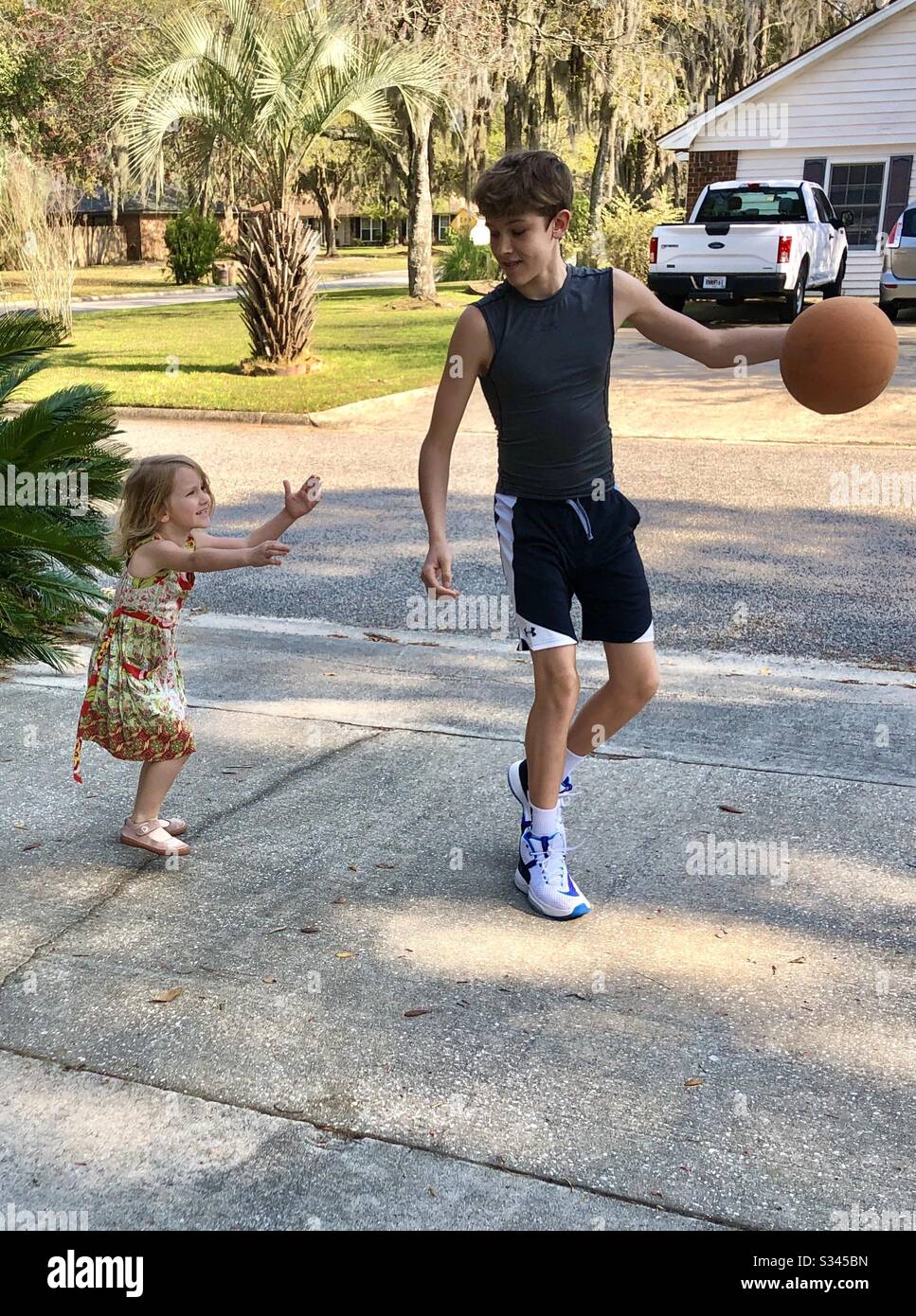 Basketball Family High Resolution Stock Photography and Images - Alamy