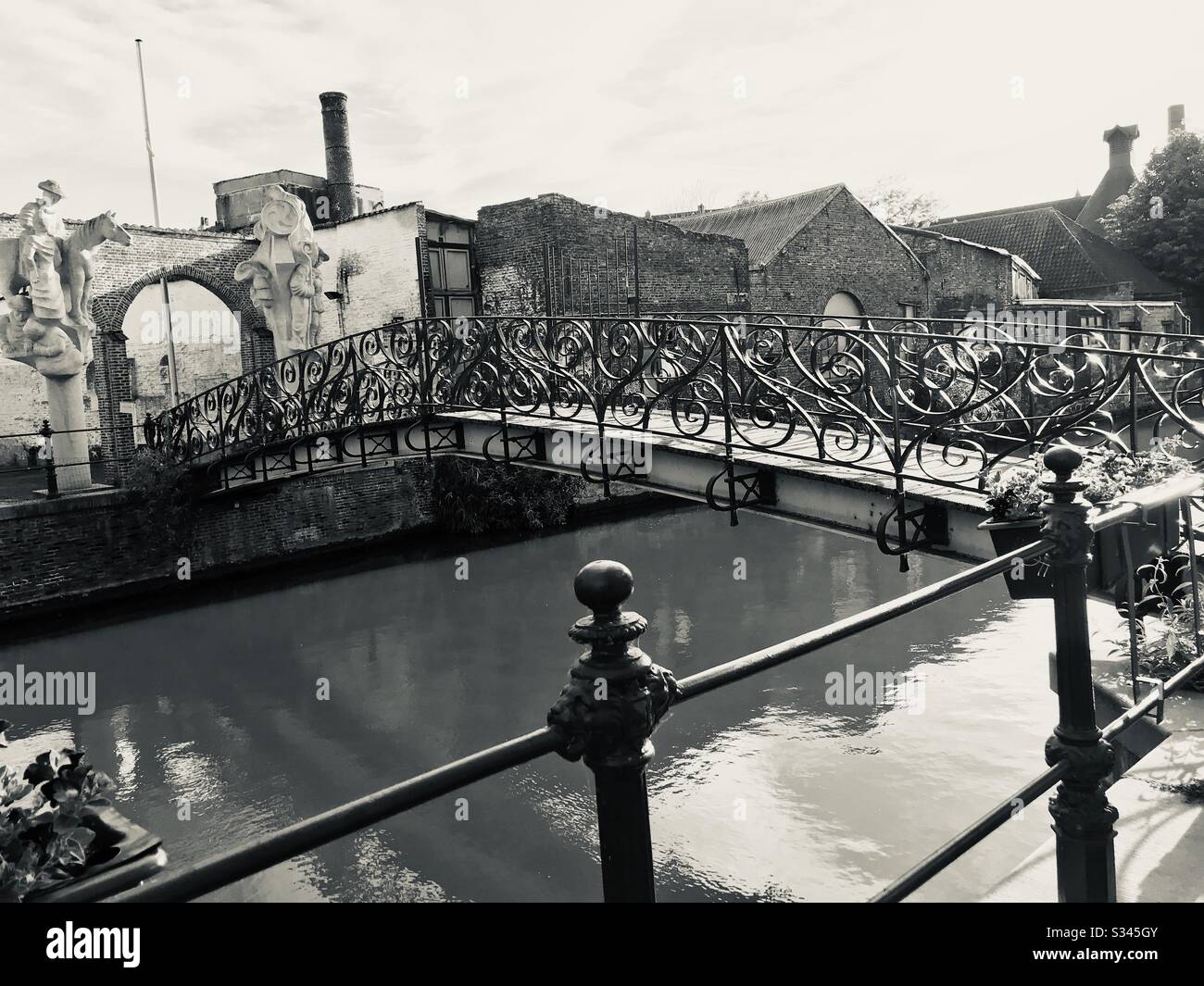 Bridge in Ghent Belgium Stock Photo - Alamy